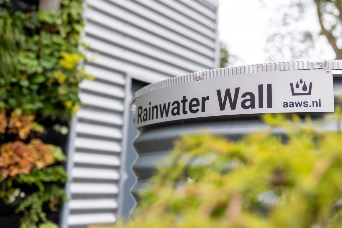 Ramen wassen met regenwater - VPdelta